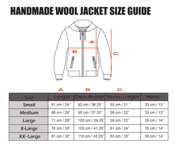 Patchwork Hippie Himalayan Yak Wool Jacket - Clothing in Nepal