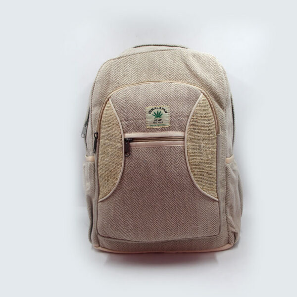 Stylish & Durable Organic Hemp Backpack - Clothing in Nepal Pvt Ltd